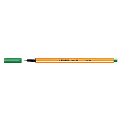 STABILO® Fineliner point 88® smaragdgrün - Tinten- & Gelschreiber ...